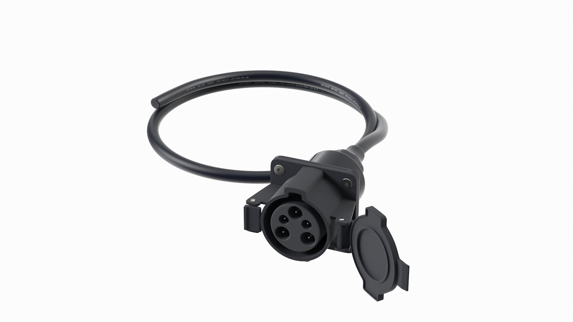 3D model SAE J1772 Level 2 EV Charging Connector - TurboSquid 1815163