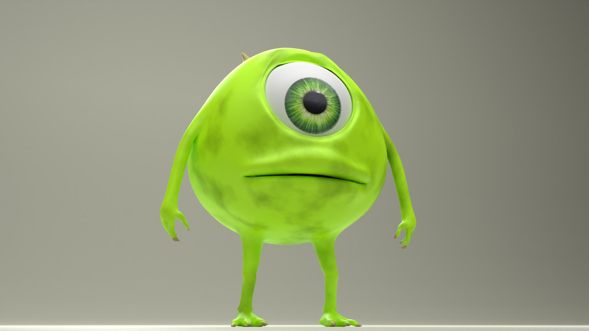 Mike Wazowski 3D model - TurboSquid 2113884