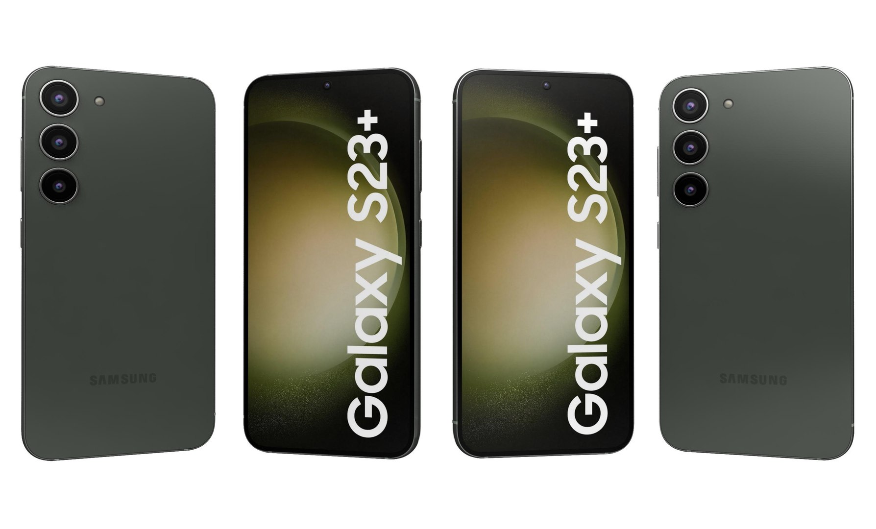 3D Samsung Galaxy S23 Plus Green - TurboSquid 2024490