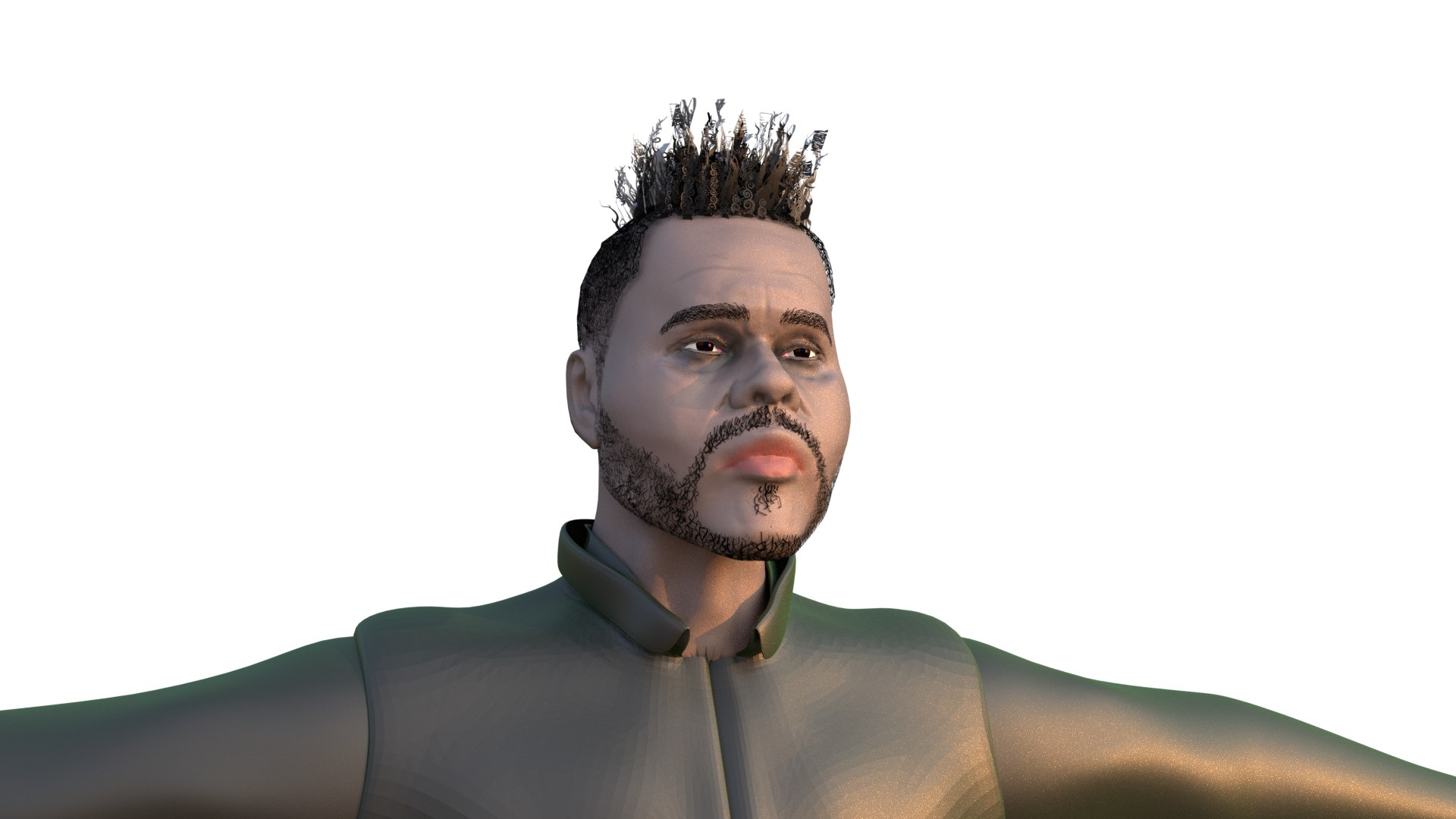 Abel Tesfaye Model - TurboSquid 2305546