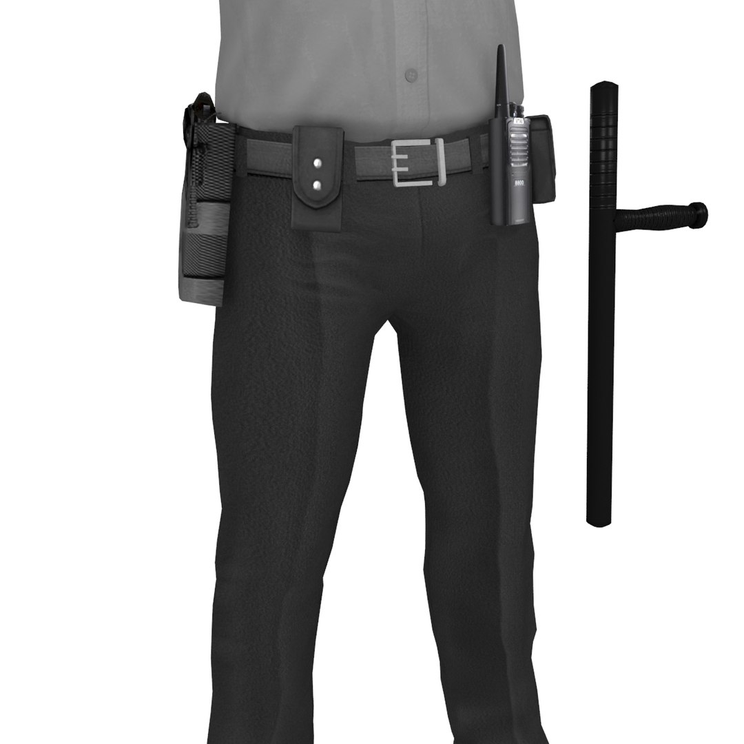 3D Model Sheriff Man Gun - TurboSquid 1353804