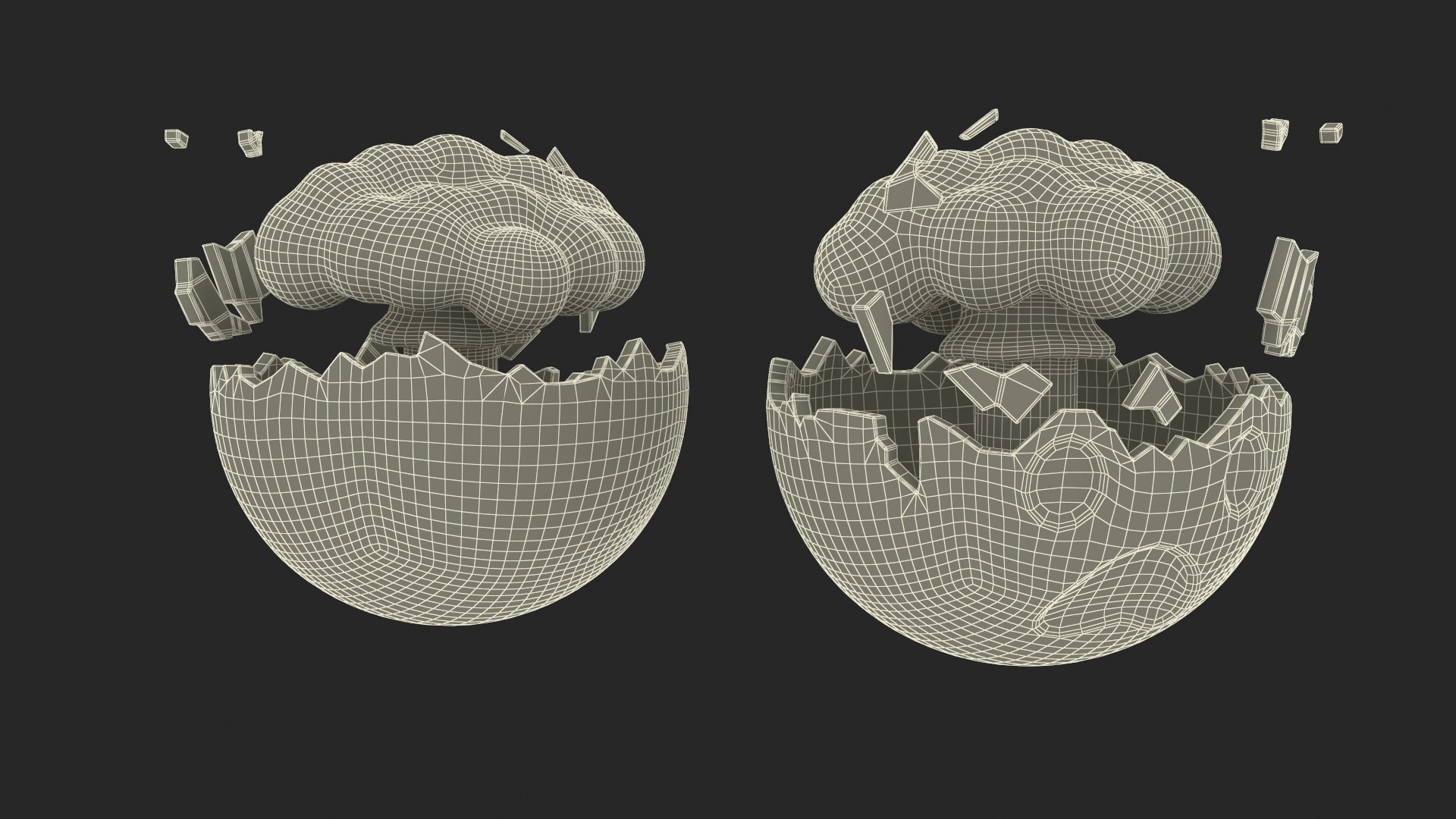 Emoji Exploding Head 3D - TurboSquid 2239280