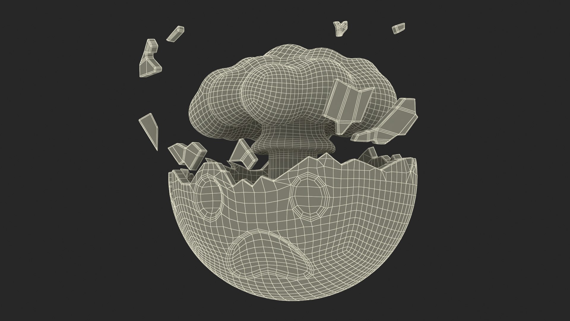 Emoji Exploding Head 3D - TurboSquid 2239280