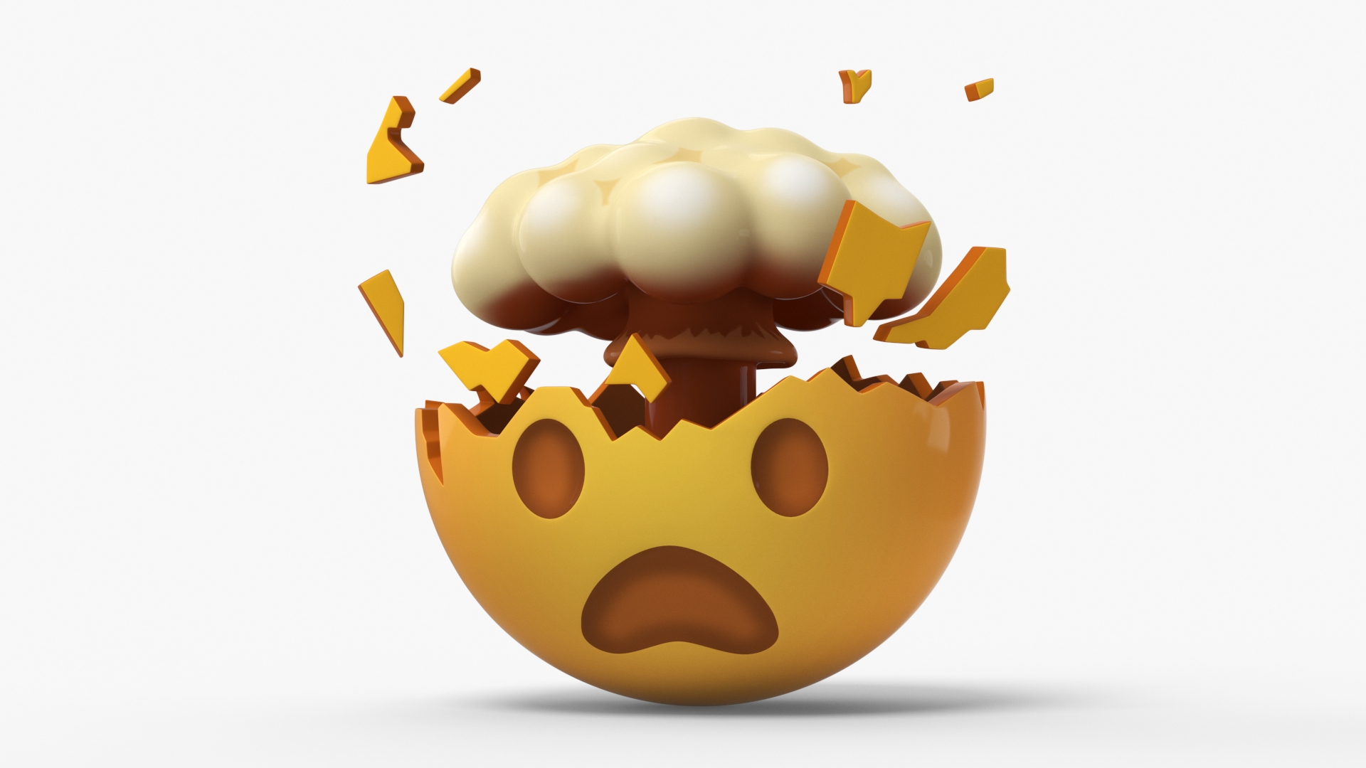 Emoji Exploding Head 3D - TurboSquid 2239280