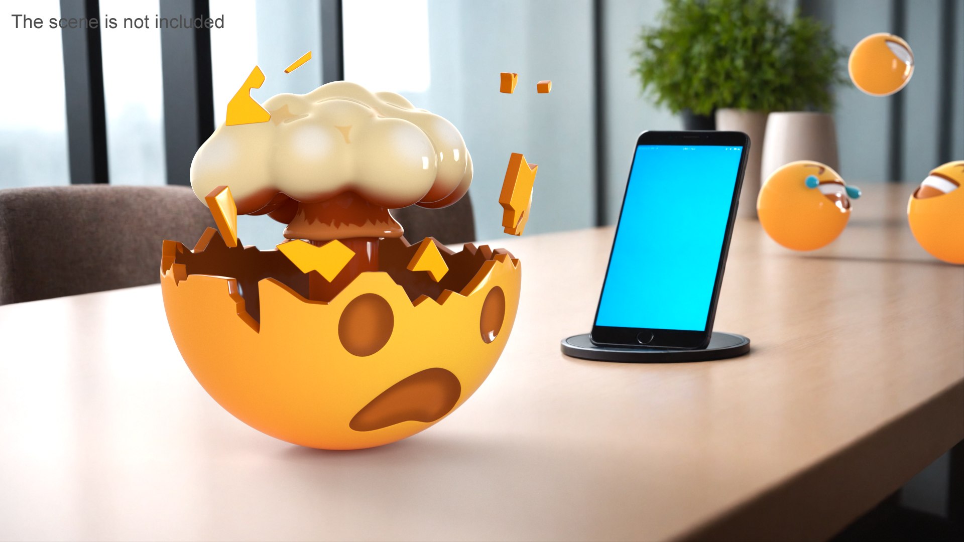 Emoji Exploding Head 3D - TurboSquid 2239280