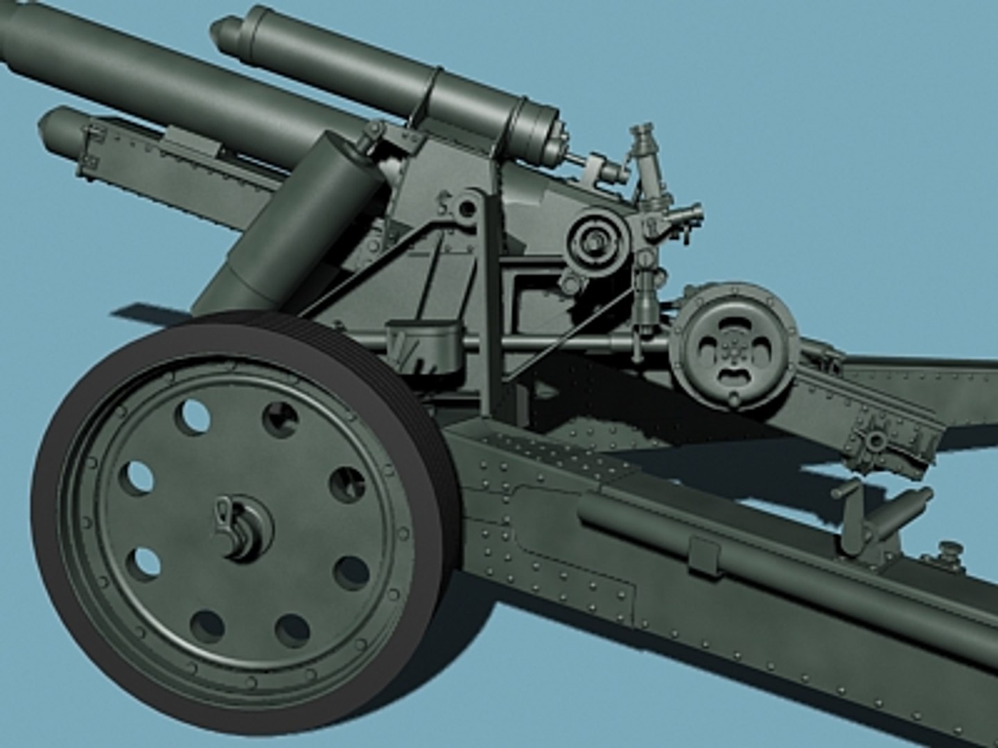 German Howitzer Wwii Max