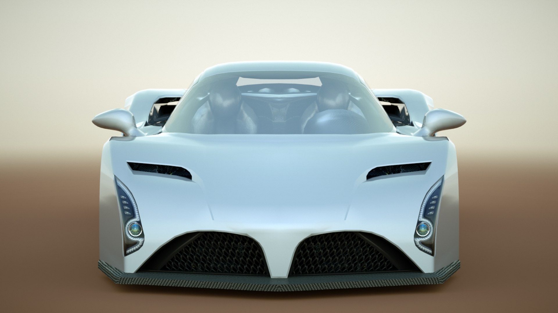 3D Generic Supercar V15 Model - TurboSquid 1467010