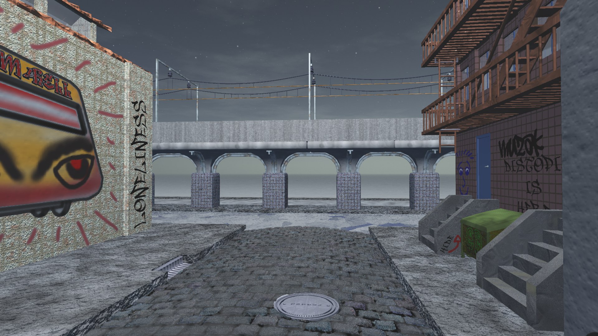 3D model dead-end alley | 1145591 | TurboSquid