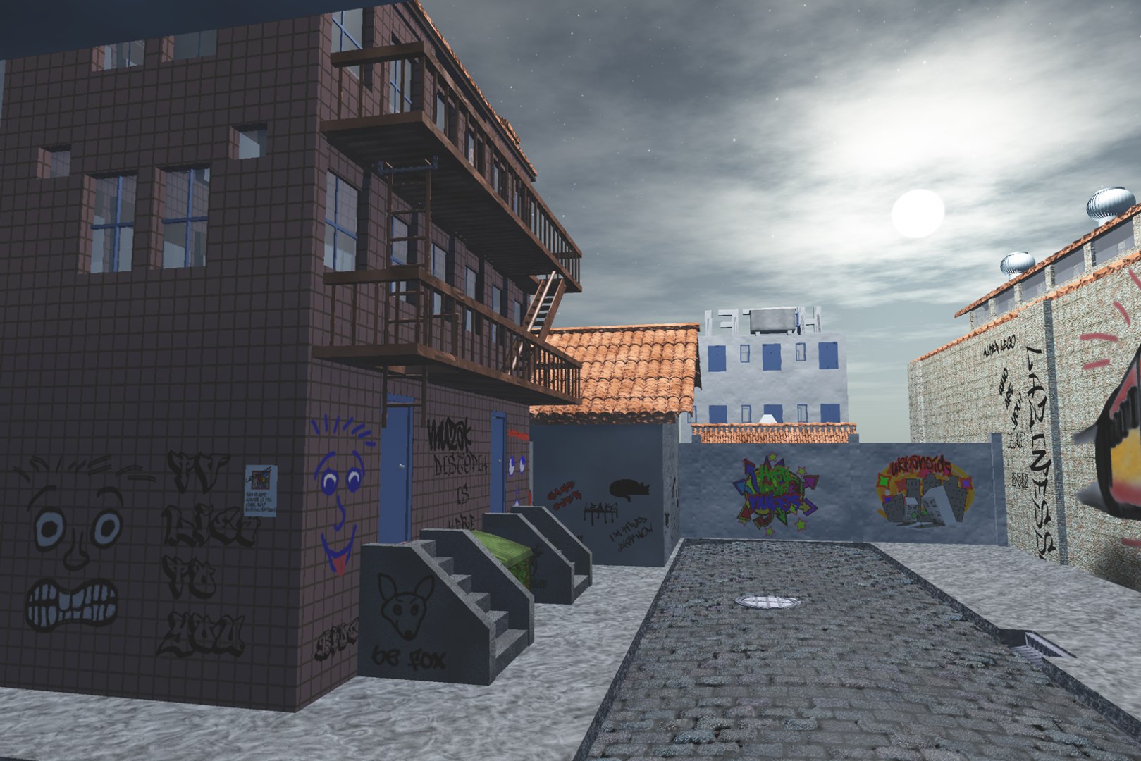 3D model dead-end alley | 1145591 | TurboSquid