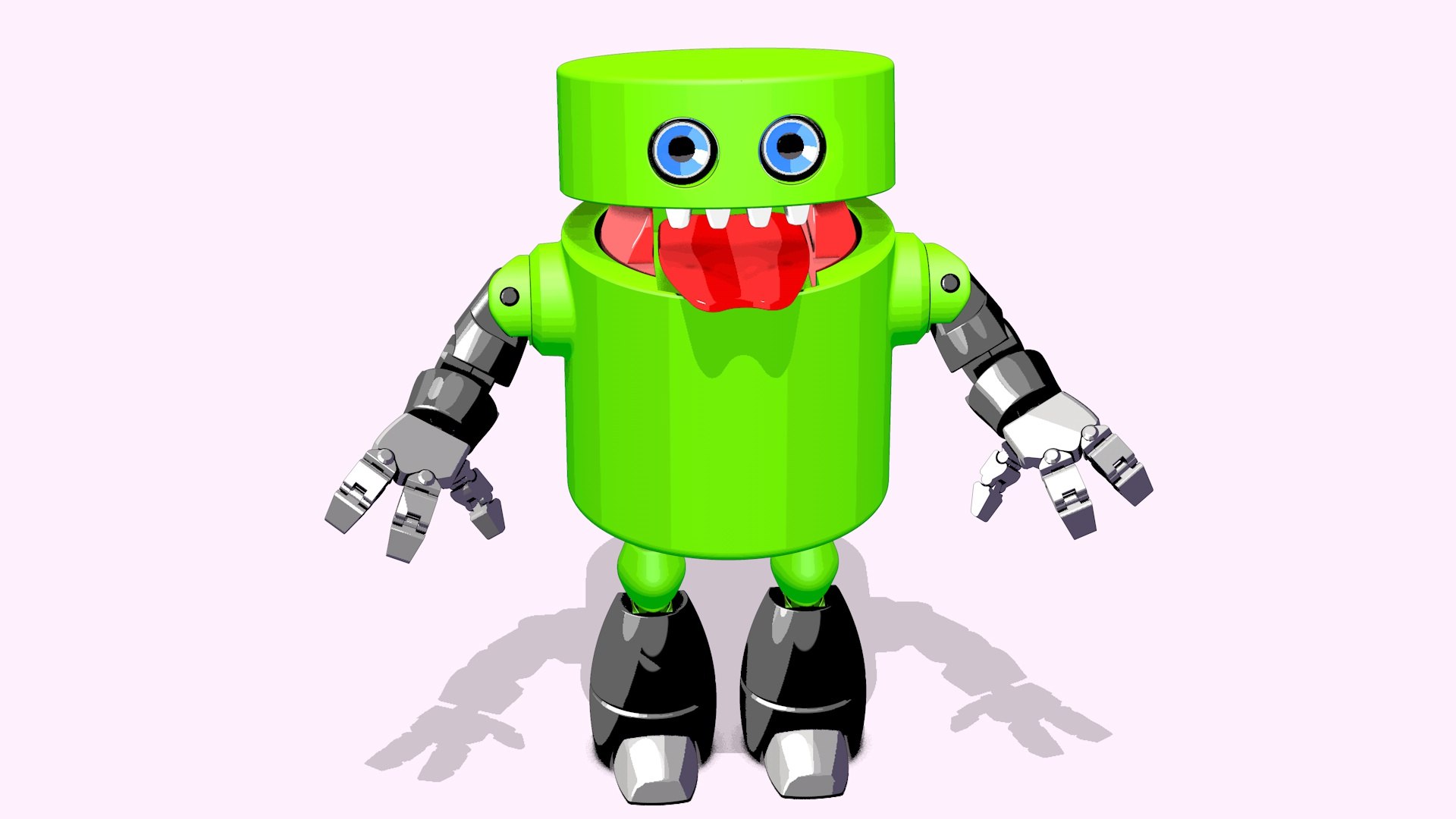 Robot - Canbot 3D - TurboSquid 1911385