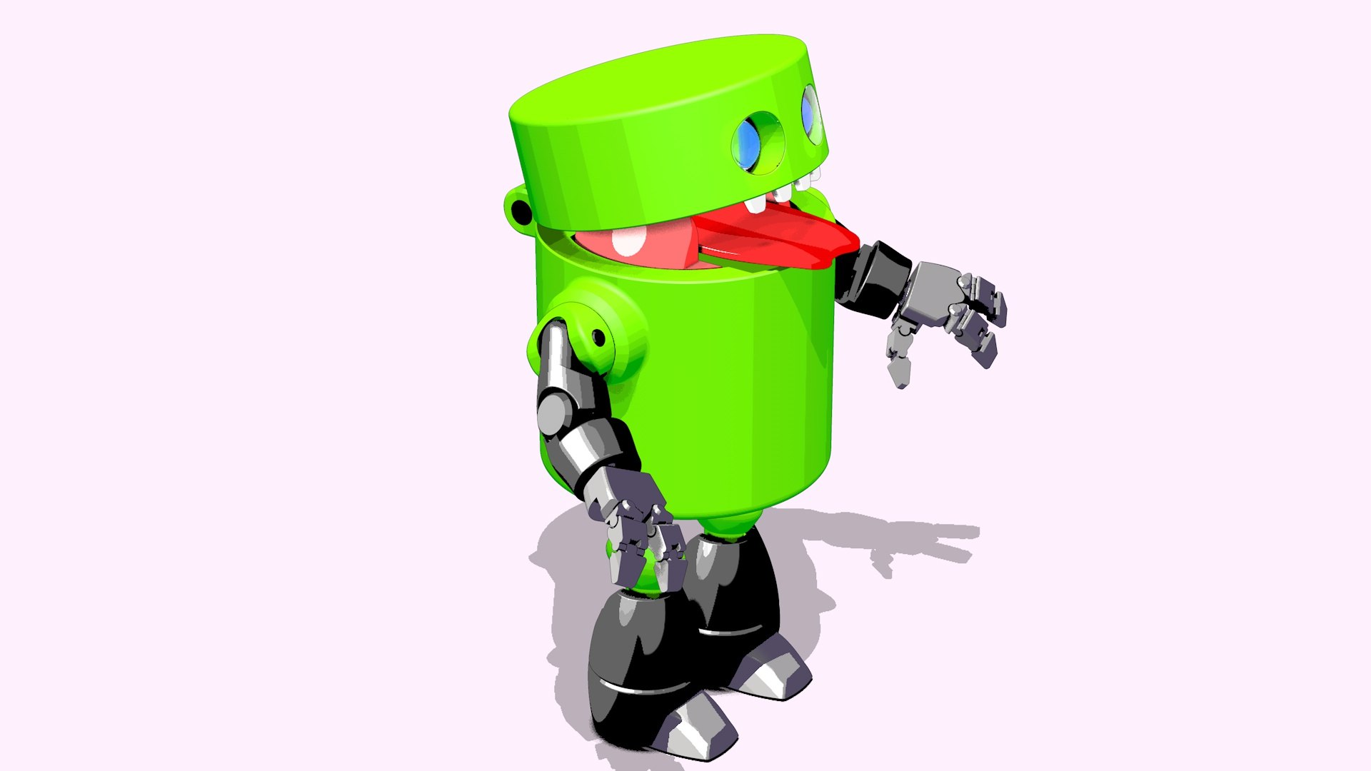 Robot - Canbot 3D - TurboSquid 1911385