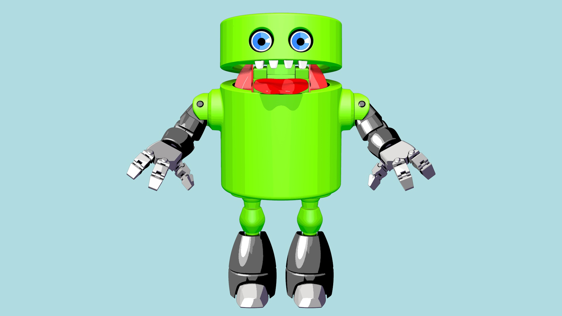 Robot - Canbot 3D - TurboSquid 1911385