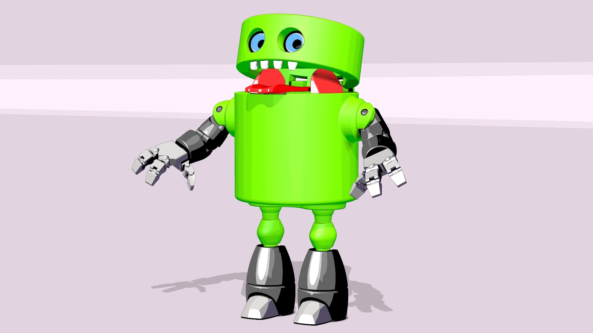 Robot - Canbot 3D - TurboSquid 1911385
