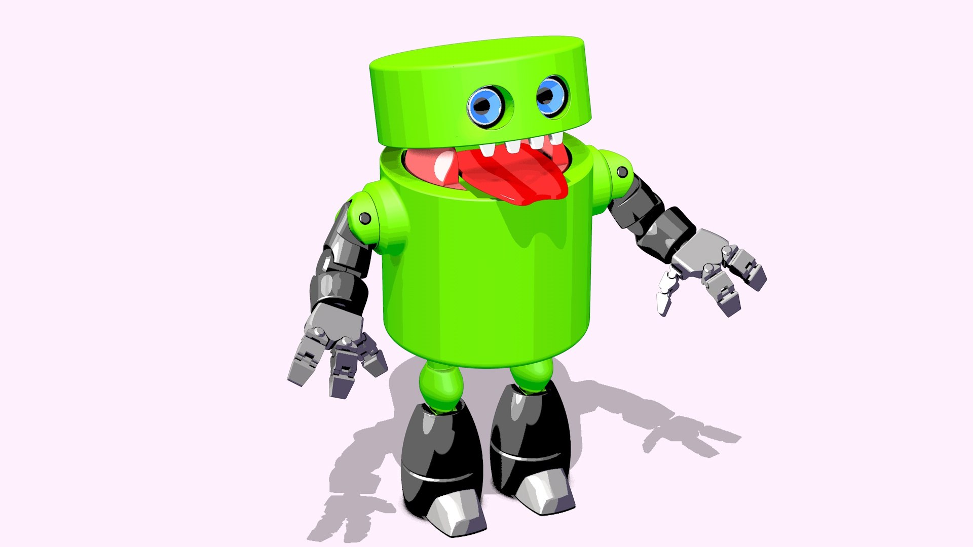 Robot - Canbot 3D - TurboSquid 1911385