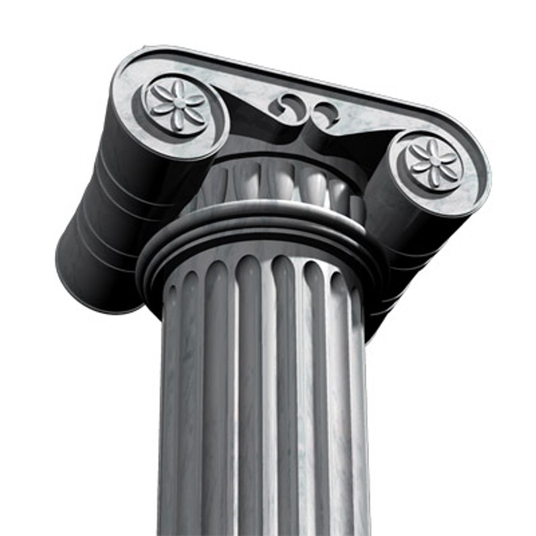 3d Ionic Column