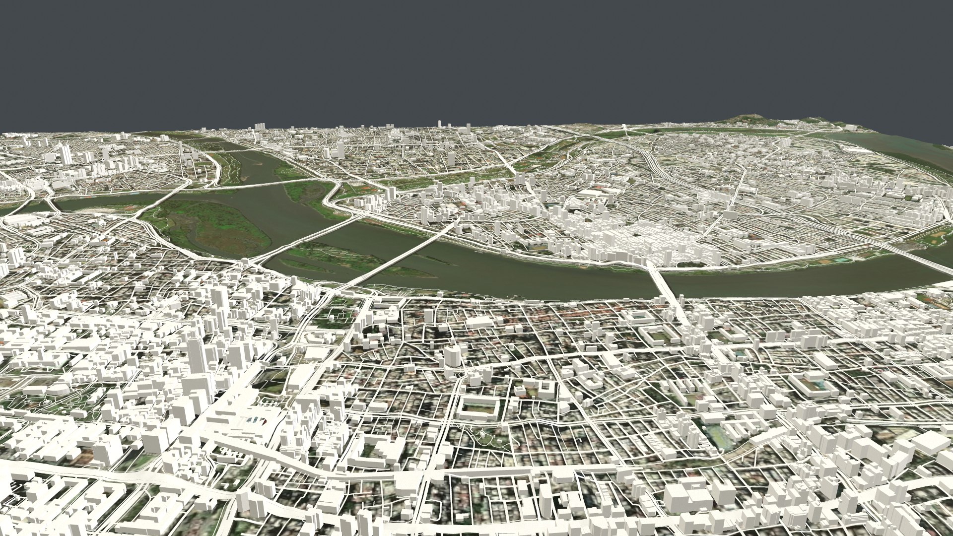 3D model Cityscape Taipei Taiwan - TurboSquid 1745332