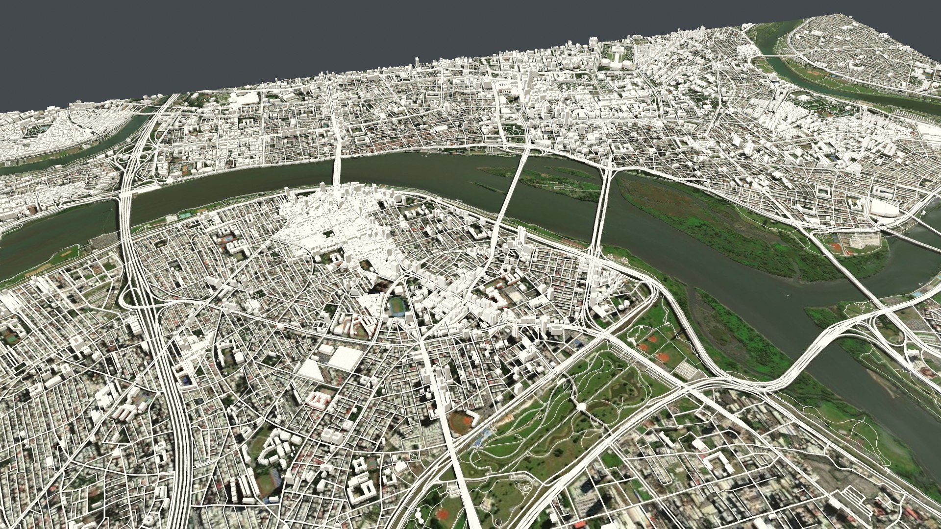 3D model Cityscape Taipei Taiwan - TurboSquid 1745332