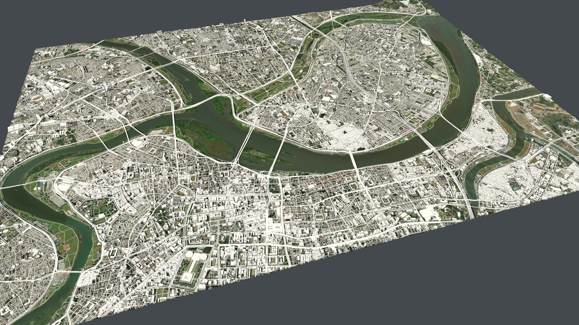 3D model Cityscape Taipei Taiwan - TurboSquid 1745332