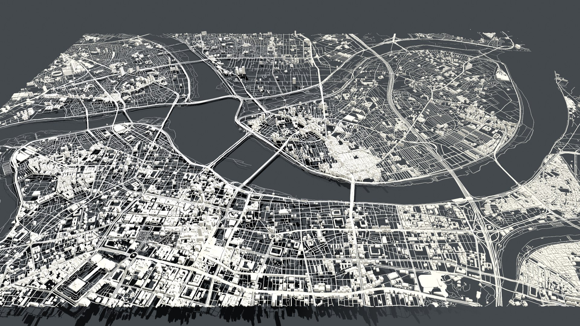 3D model Cityscape Taipei Taiwan - TurboSquid 1745332