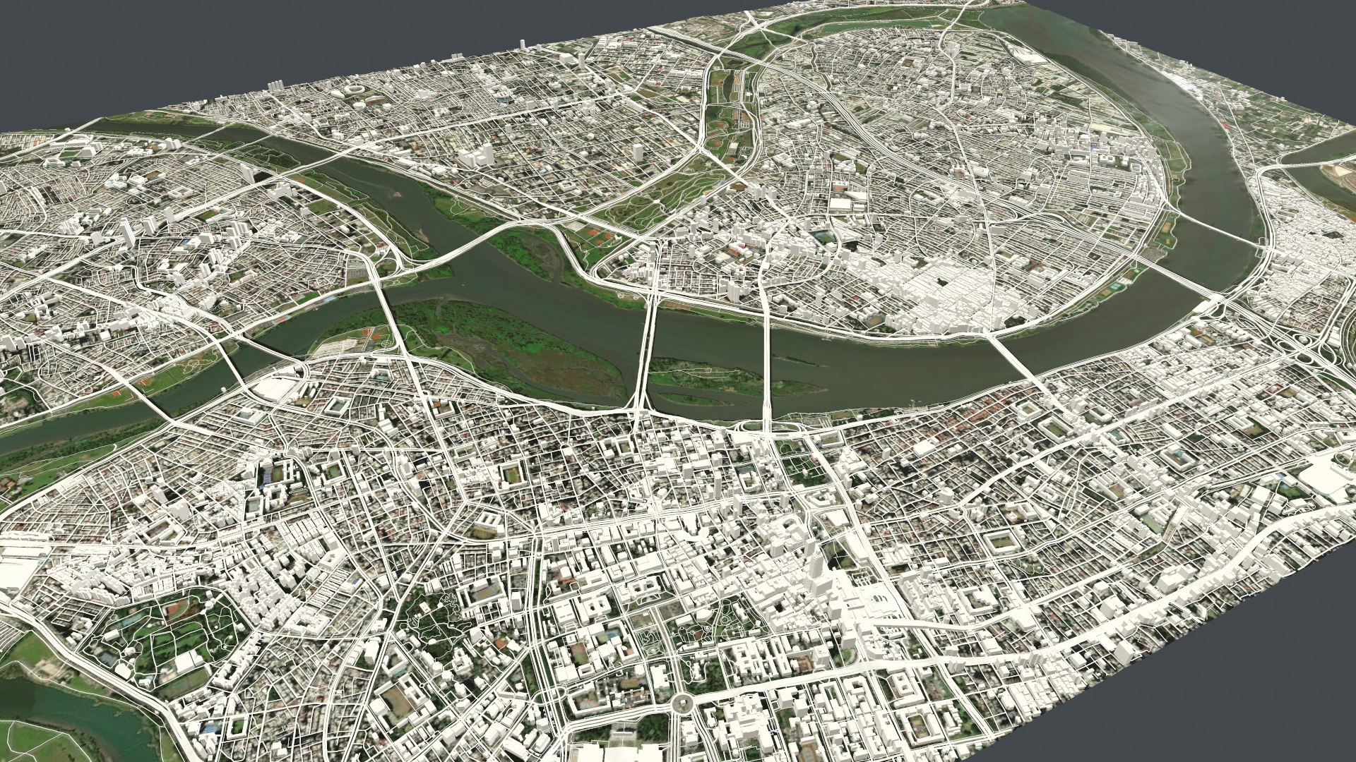 3D model Cityscape Taipei Taiwan - TurboSquid 1745332