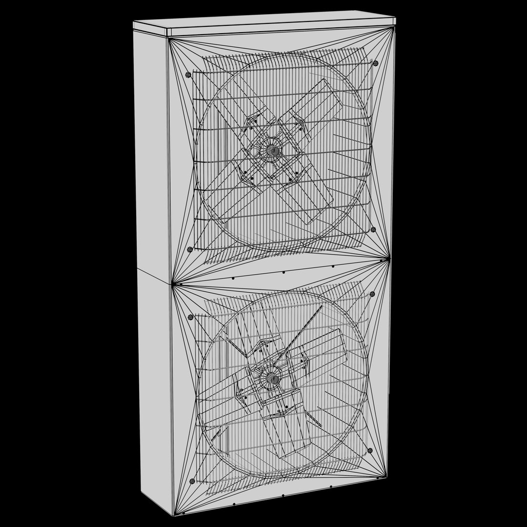 3D Model Air Conditioner Condenser - Photorealistic Set - TurboSquid ...