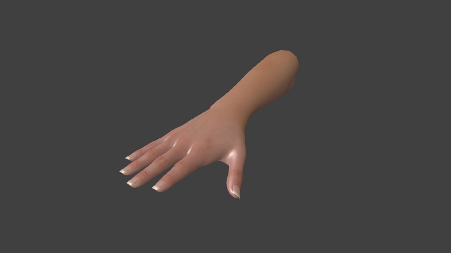Rigged Woman Hand Model - TurboSquid 1263086