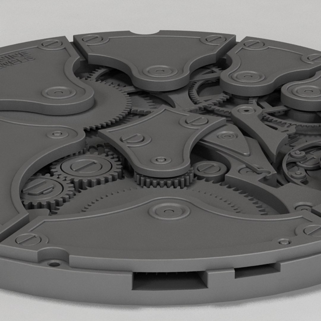 Watch Mechanism 3d 3ds