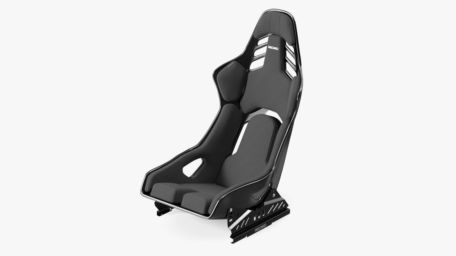 3D RECARO Podium CF Black Racing Seat - TurboSquid 2152186