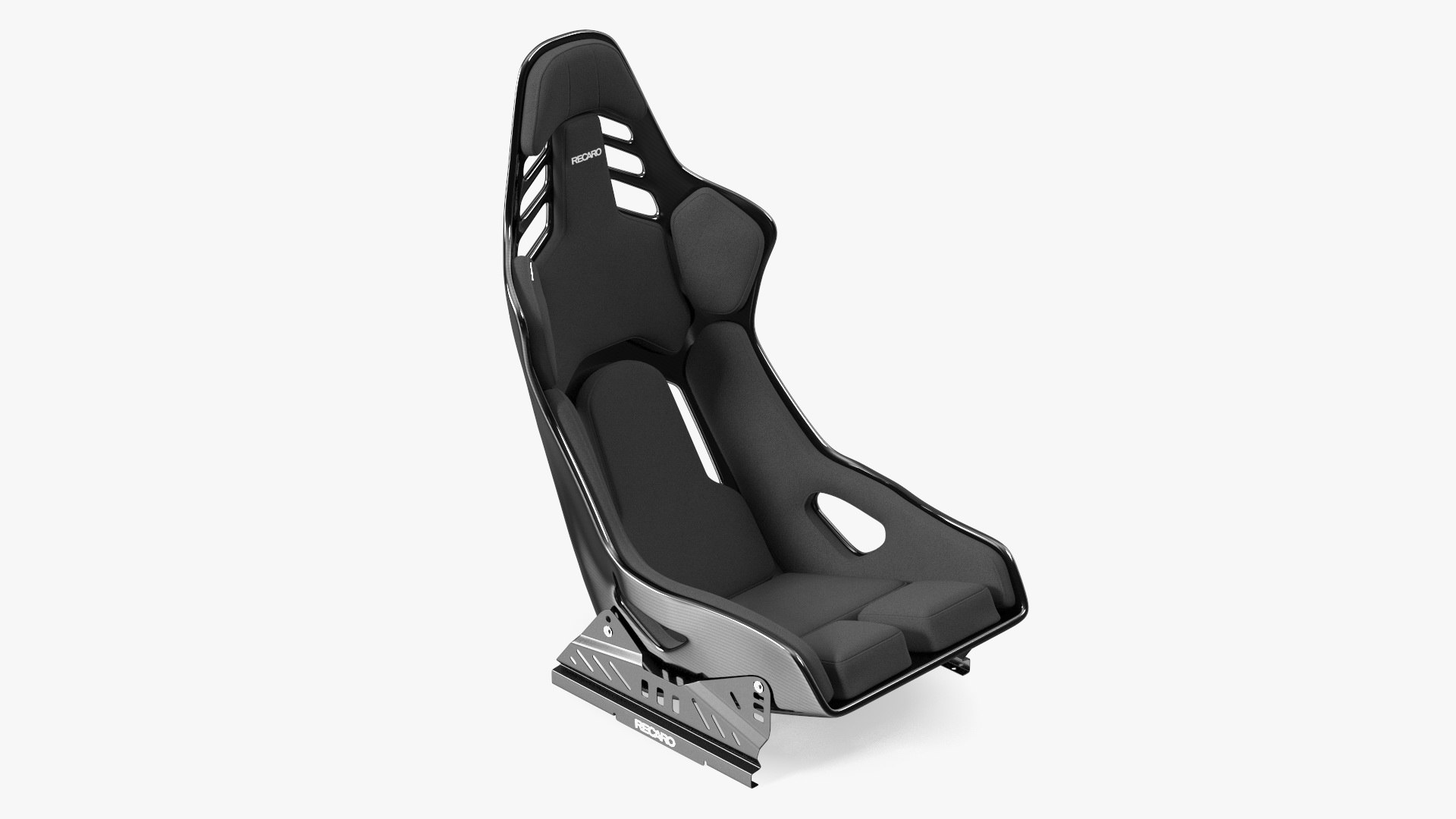 3D RECARO Podium CF Black Racing Seat - TurboSquid 2152186
