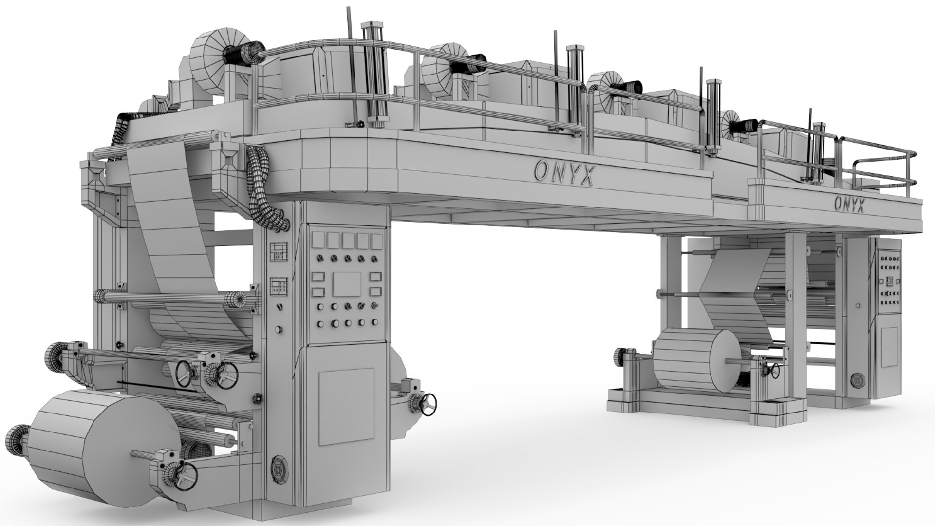 3D Laminating Machine - TurboSquid 1621040