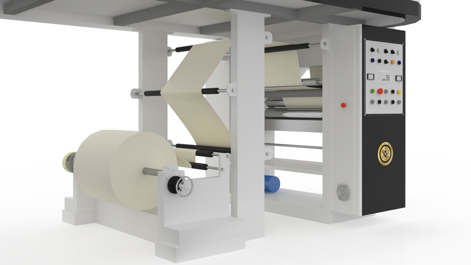 3D Laminating Machine - TurboSquid 1621040