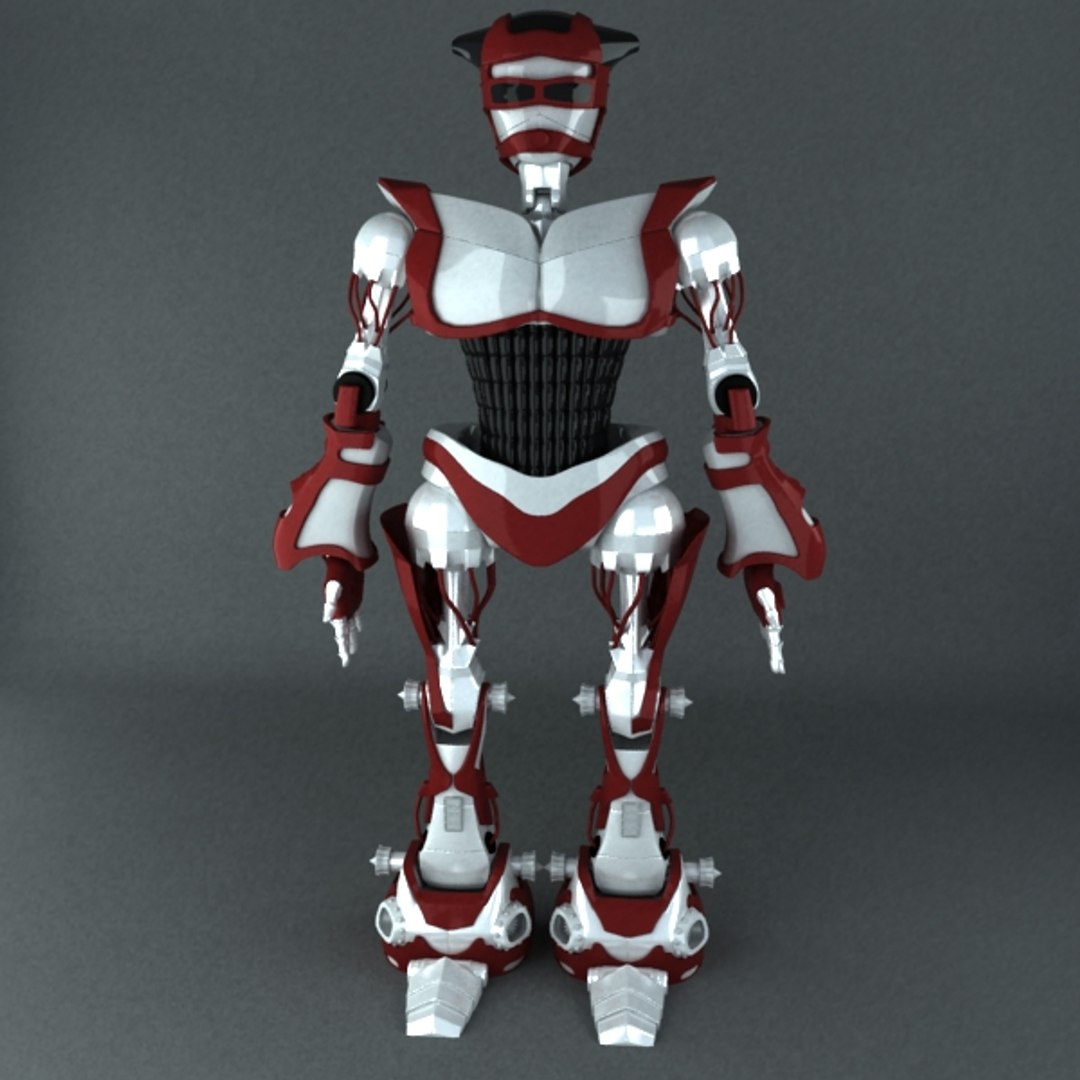 3d Model Robot Bot