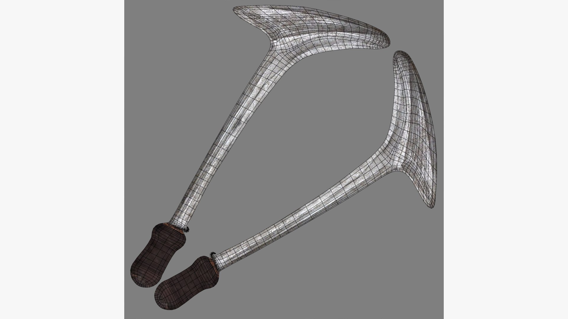 3D Gbaya Kpinga Throwing Knife Model - TurboSquid 1907509