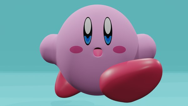 Rigged 3D Kirby Models | TurboSquid