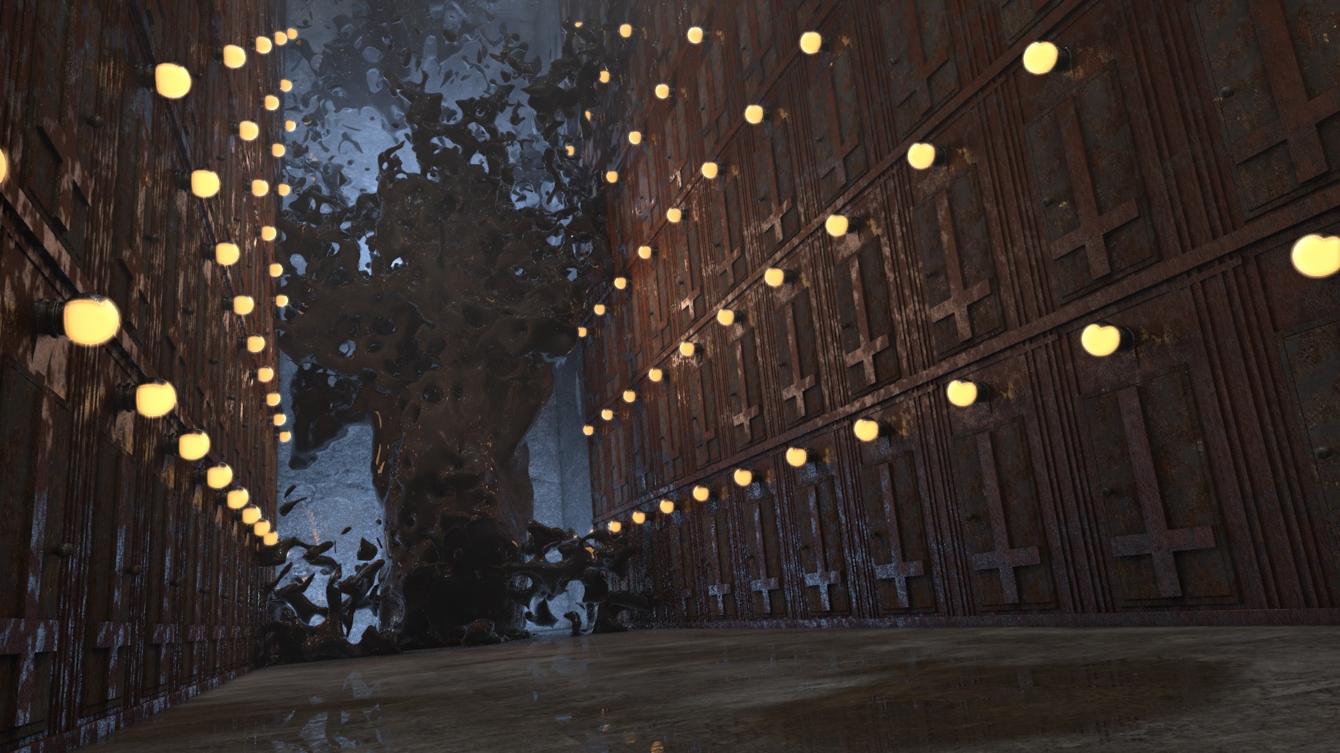 3D Nightmare Environment Model - TurboSquid 1438047