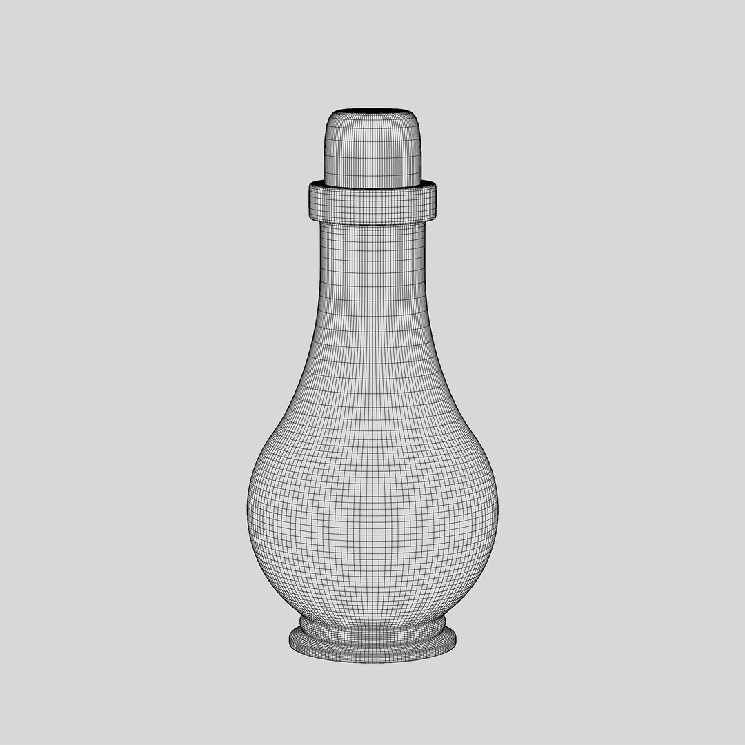 3D Potion Bottle - TurboSquid 2173208
