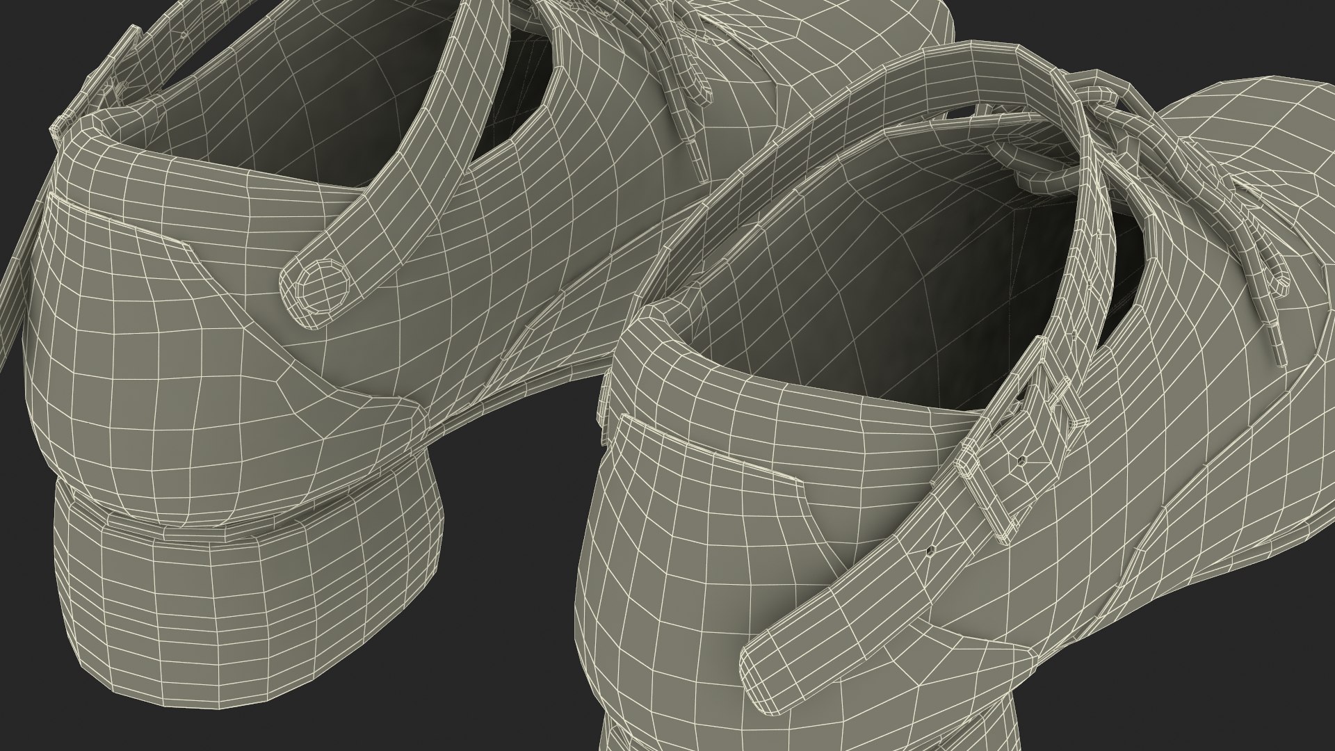 3D Irish Dance Jig Shoes Model - TurboSquid 2022385