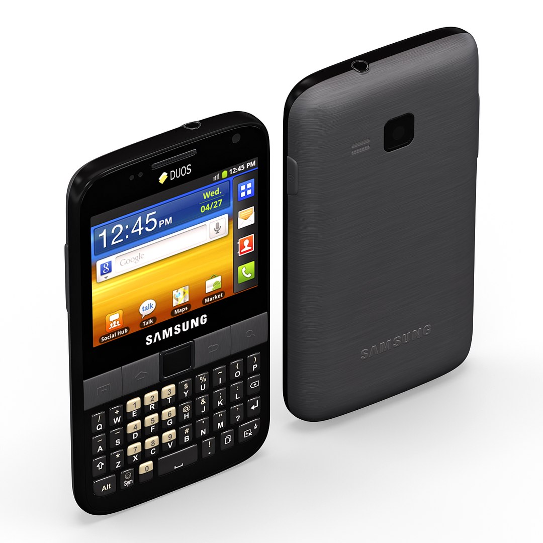 3ds Max Samsung Galaxy Y Pro