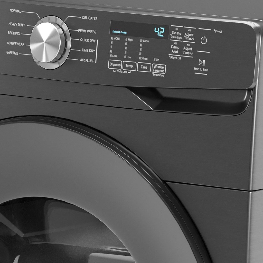 3D SAMSUNG Dryer Machine - TurboSquid 2418460