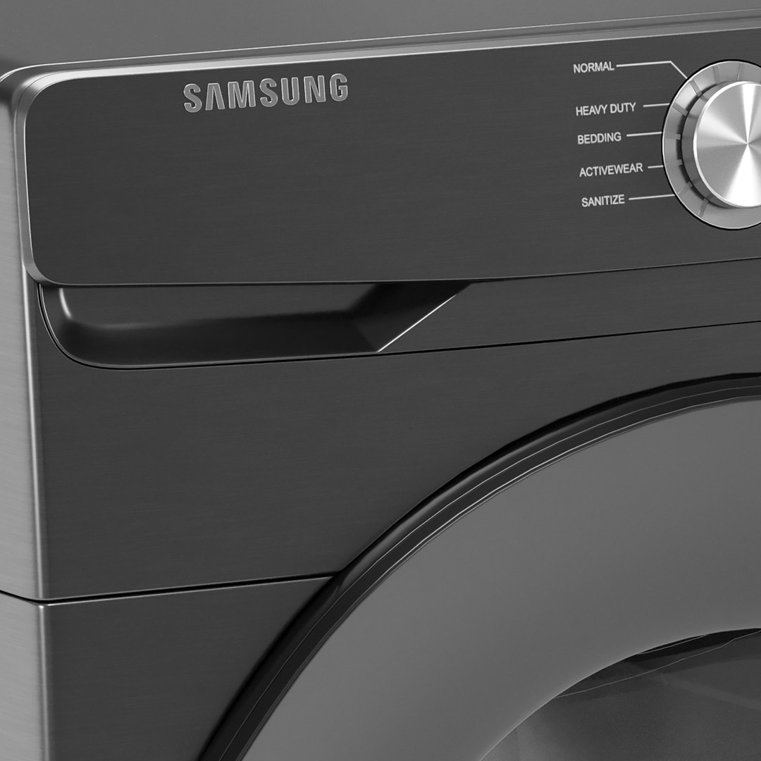 3D SAMSUNG Dryer Machine - TurboSquid 2418460