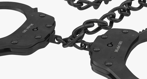 3d model handcuffs leg irons