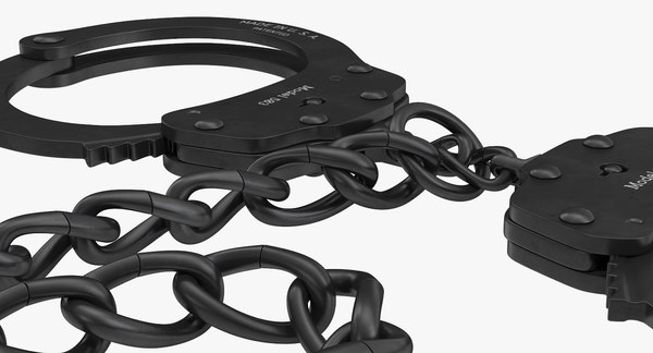 3d model handcuffs leg irons