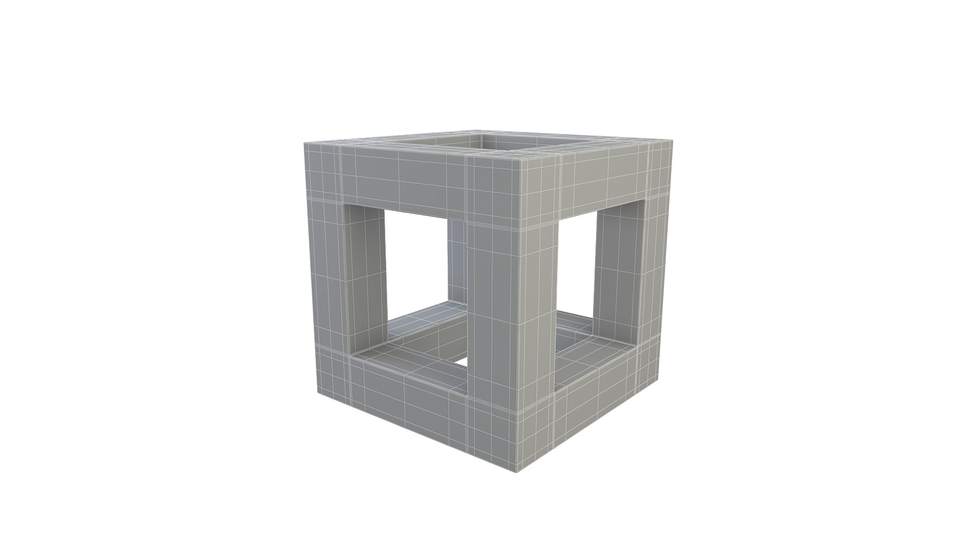3D Concrete Block Model - TurboSquid 2337601