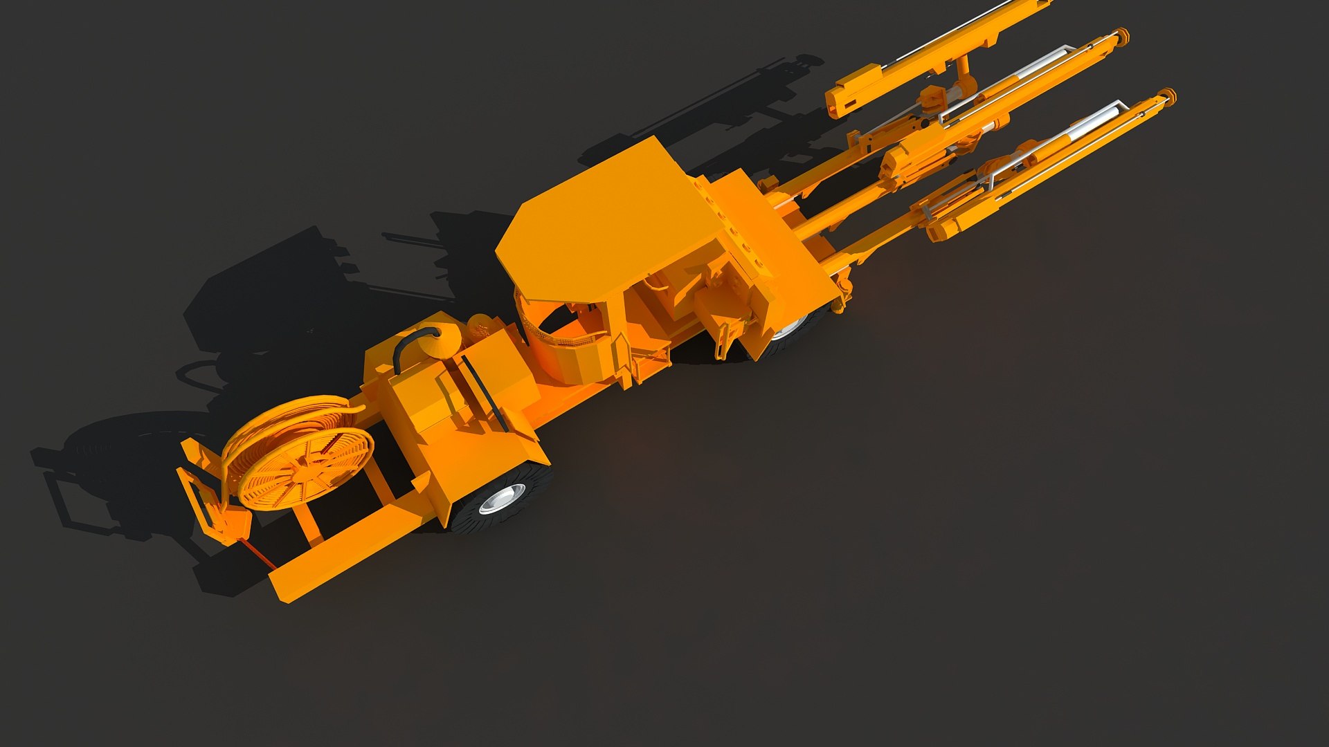 3D Model Tracked Collection Construction Equipment - TurboSquid 1877530