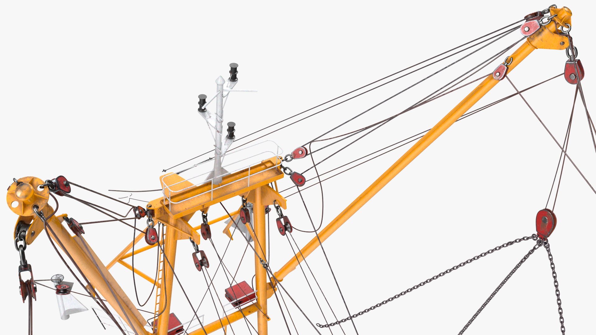 3D Trawler Mast Trawls Model - TurboSquid 1606889