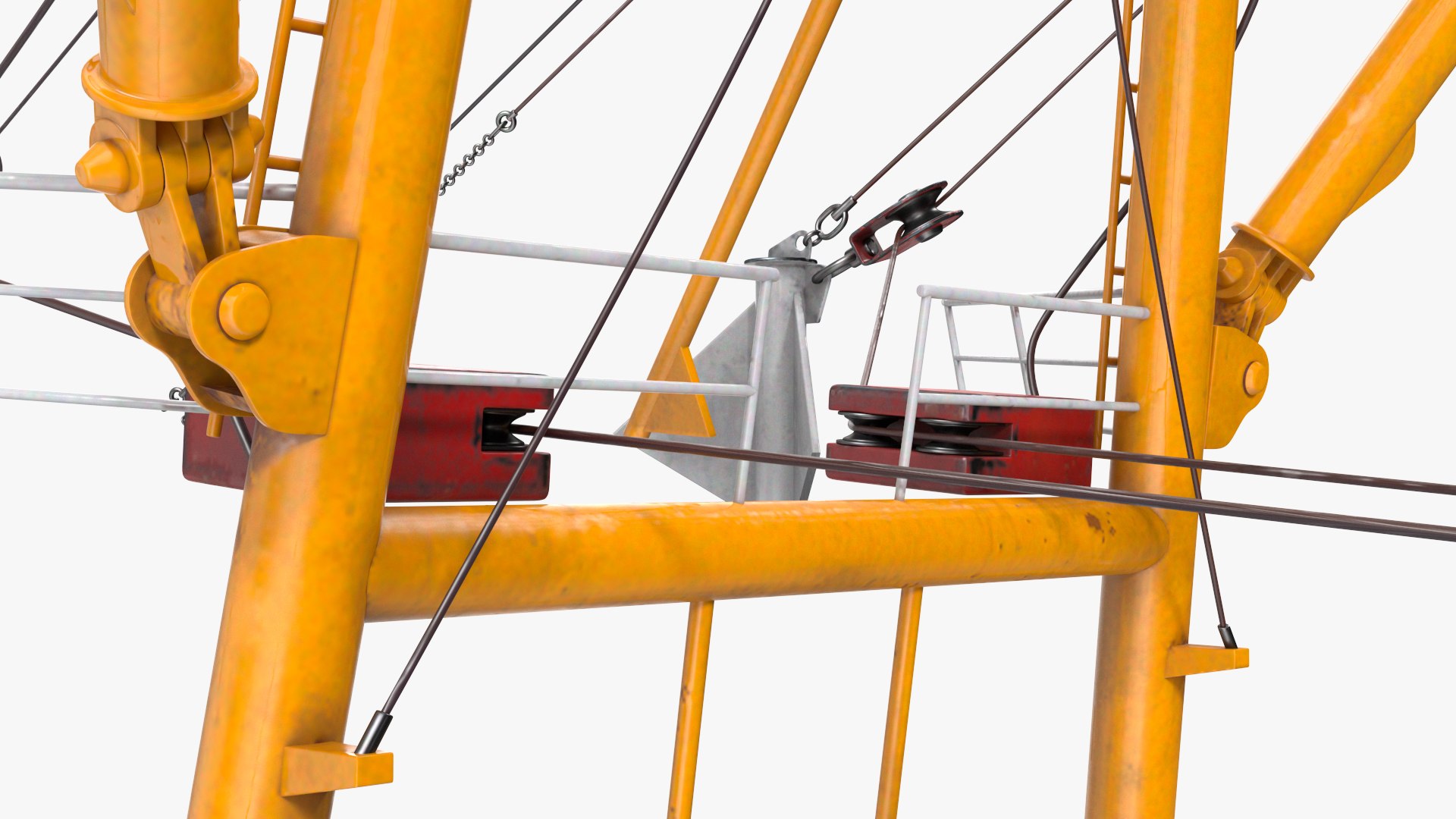 3D Trawler Mast Trawls Model - TurboSquid 1606889