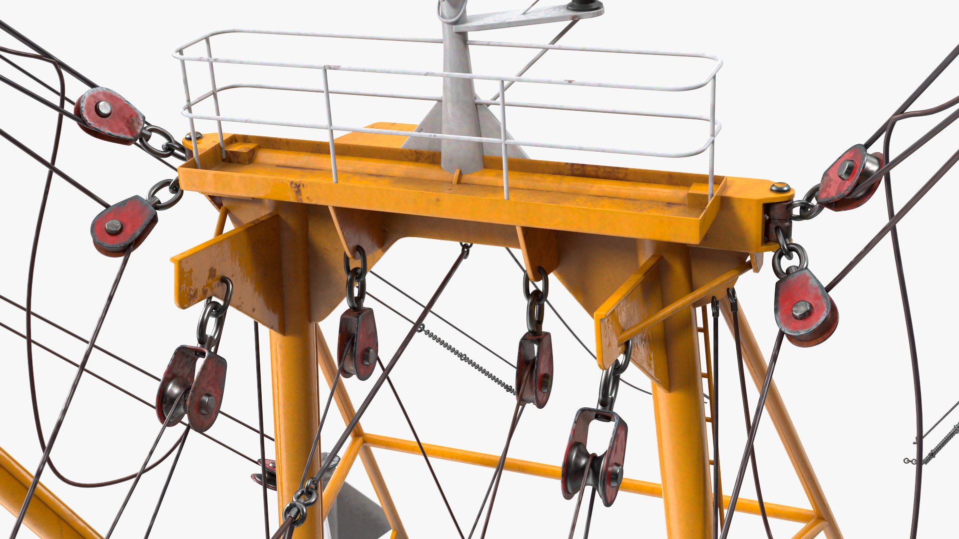 3D Trawler Mast Trawls Model - TurboSquid 1606889