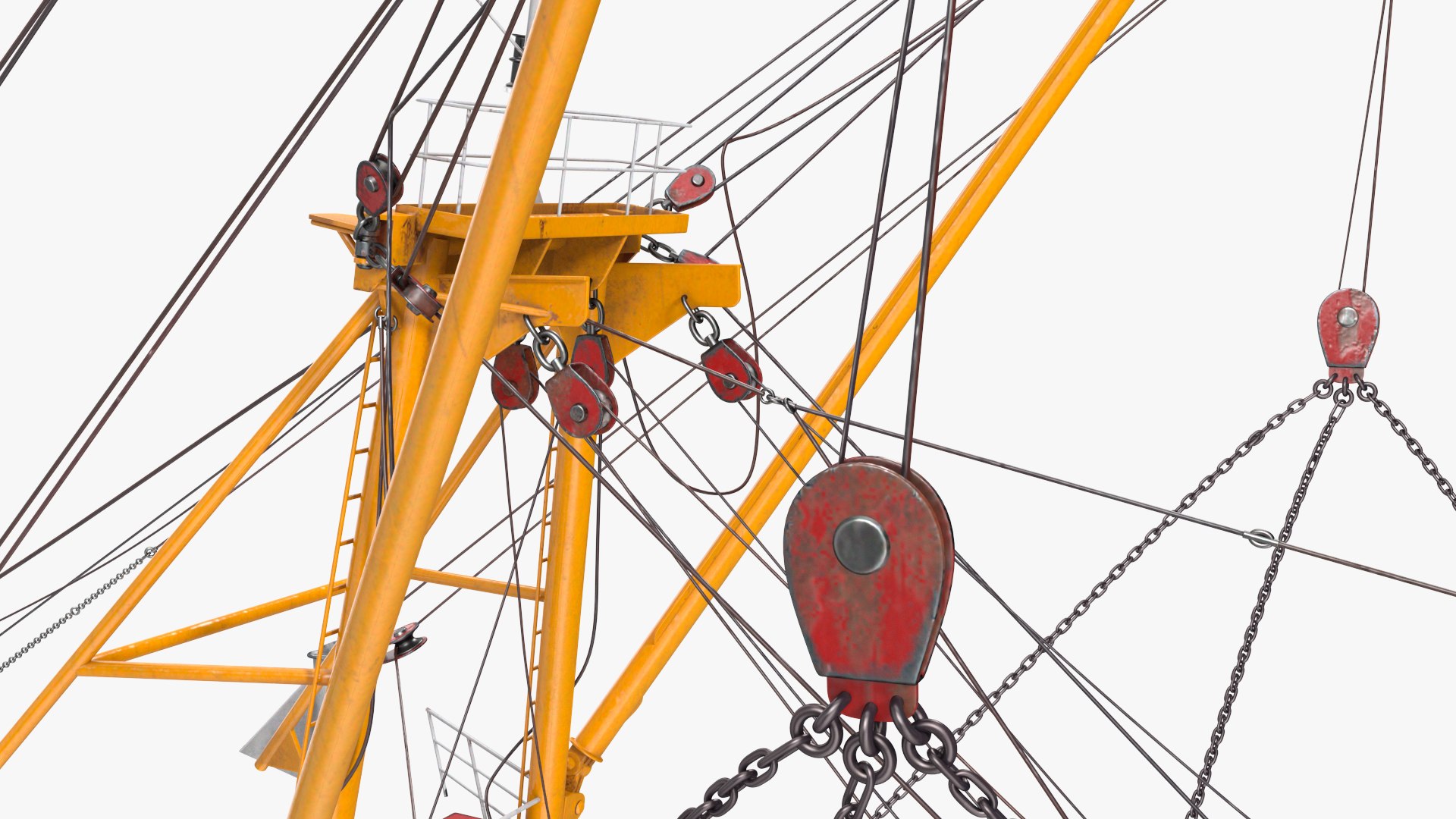 3D Trawler Mast Trawls Model - TurboSquid 1606889