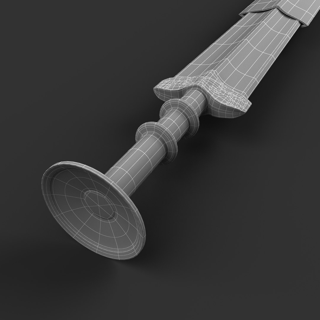 3d Sword China Model