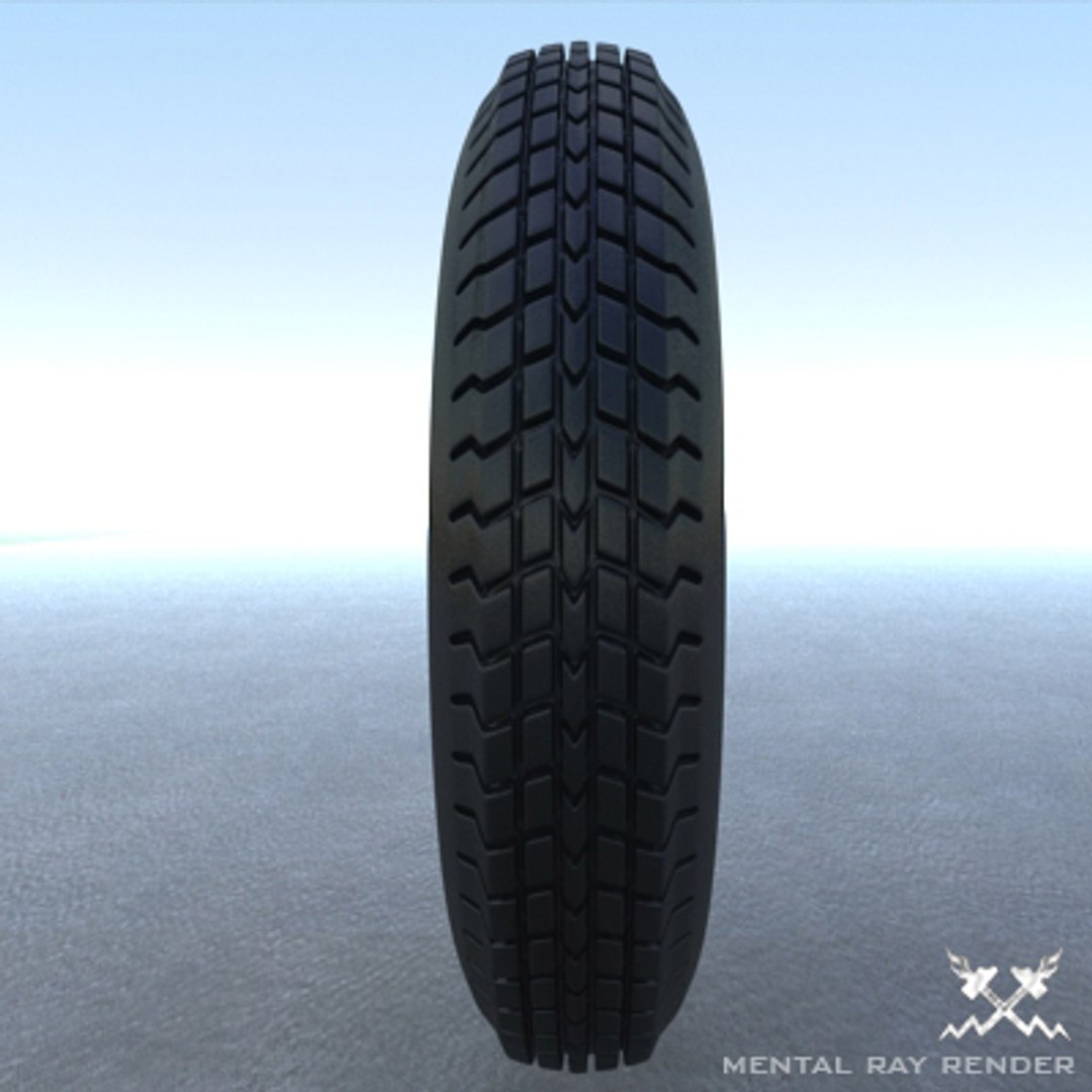 3d Old Timer Wire Wheel Model